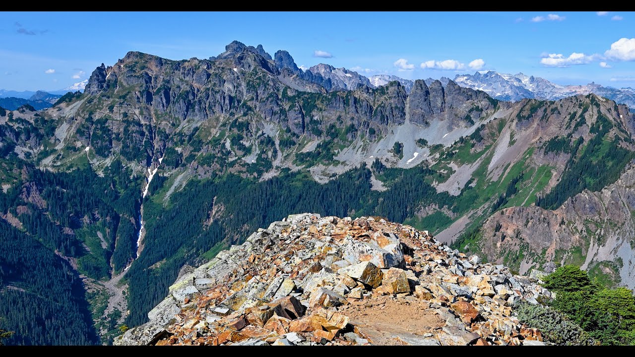 Alta Mountain, Alpine Lakes Wilderness, WA - August 2022 - YouTube