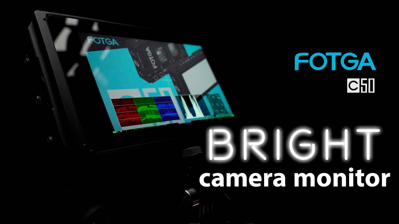 Affordable ultra bright camera monitor | Fotga C50 Monitor Review ...