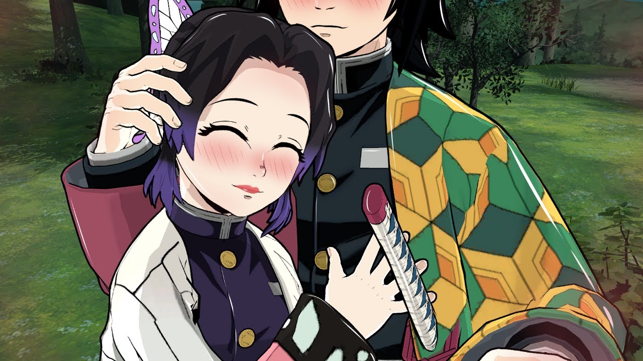 Giyu Wins Back Shinobu - YouTube