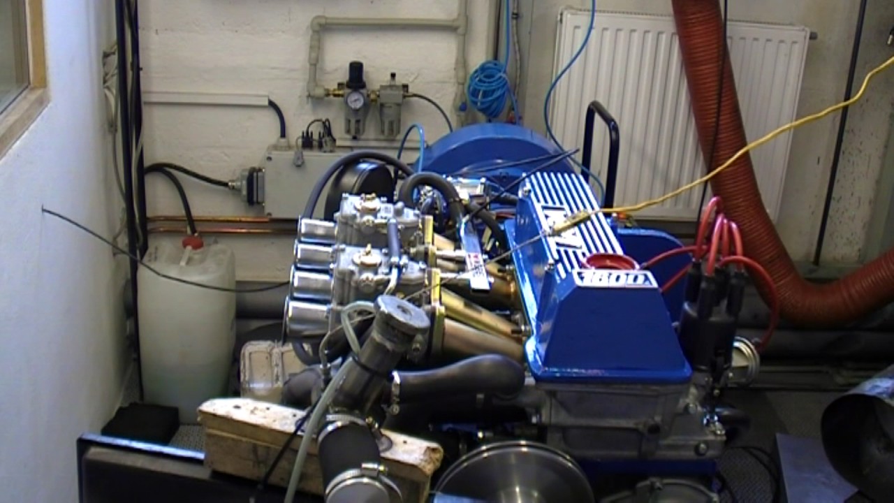 Motor Lada 1600 test výkonu - YouTube