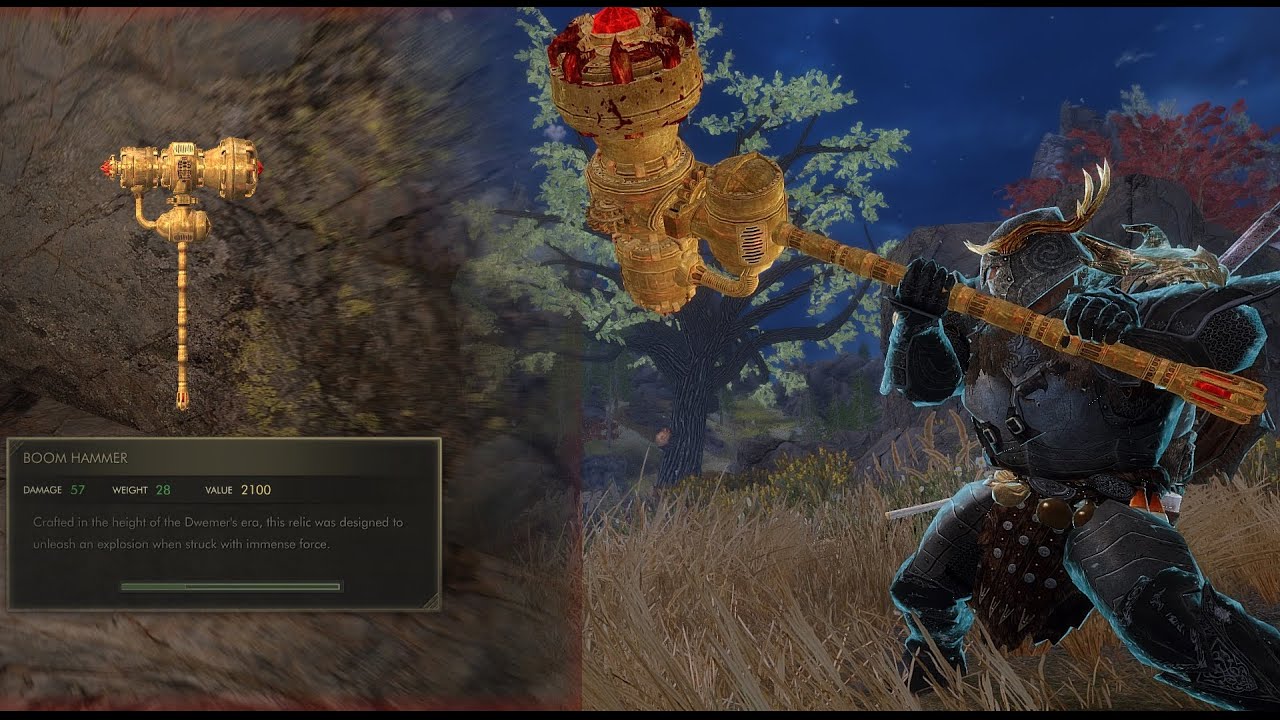 Dwarven Boom Hammer - Ultra weapons - YouTube