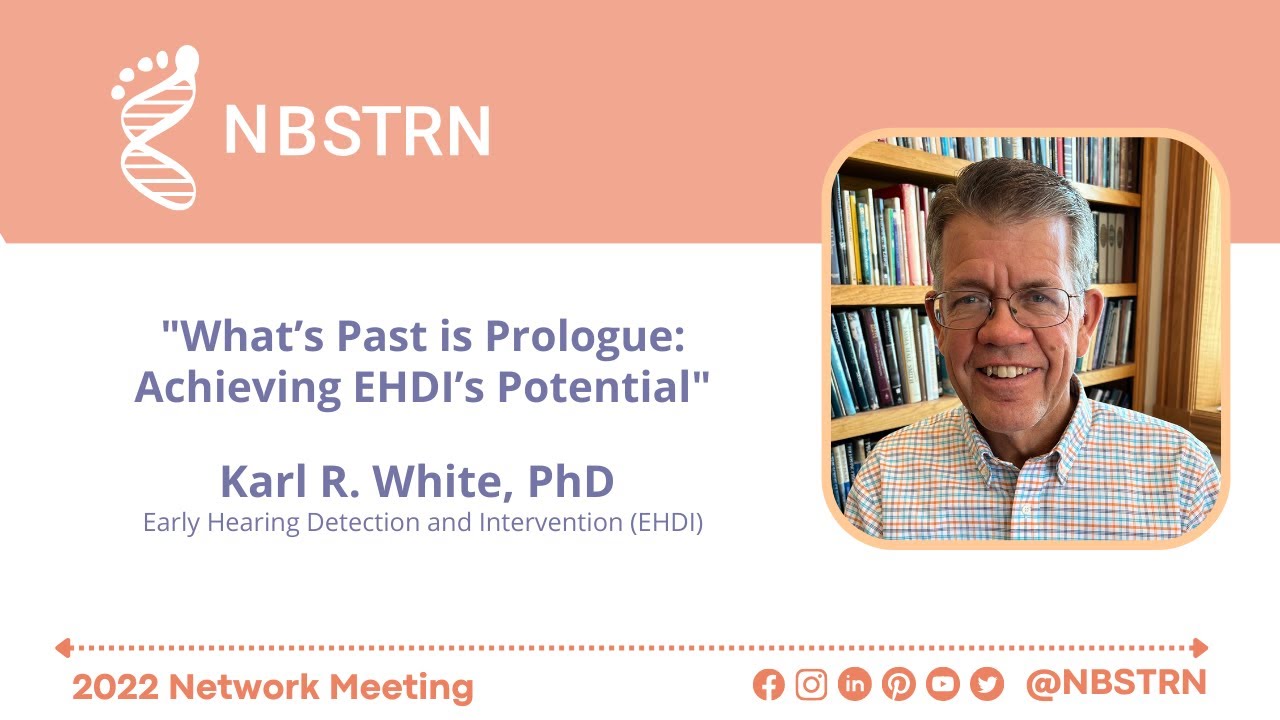 Karl White, PhD - Early Hearing Detection and Intervention - YouTube