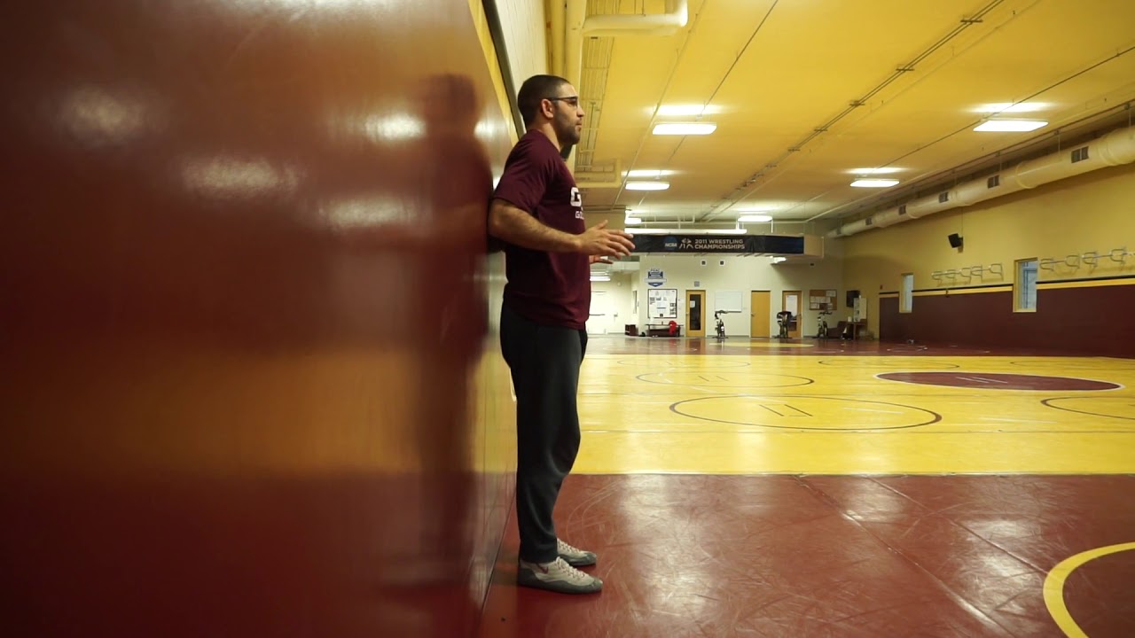 Scapular Wall Rows - YouTube