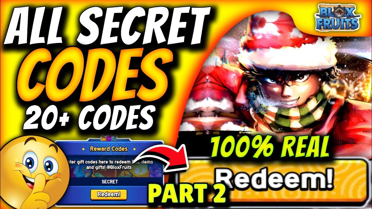 🤫*20* All Working SECRET CODES For Roblox Blox Fruit - YouTube