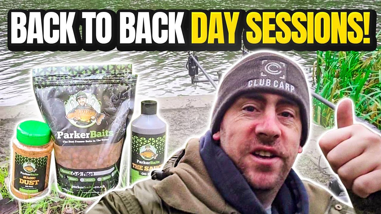 Winter Carp Fishing | 2 Day Sessions On Parker Baits - YouTube