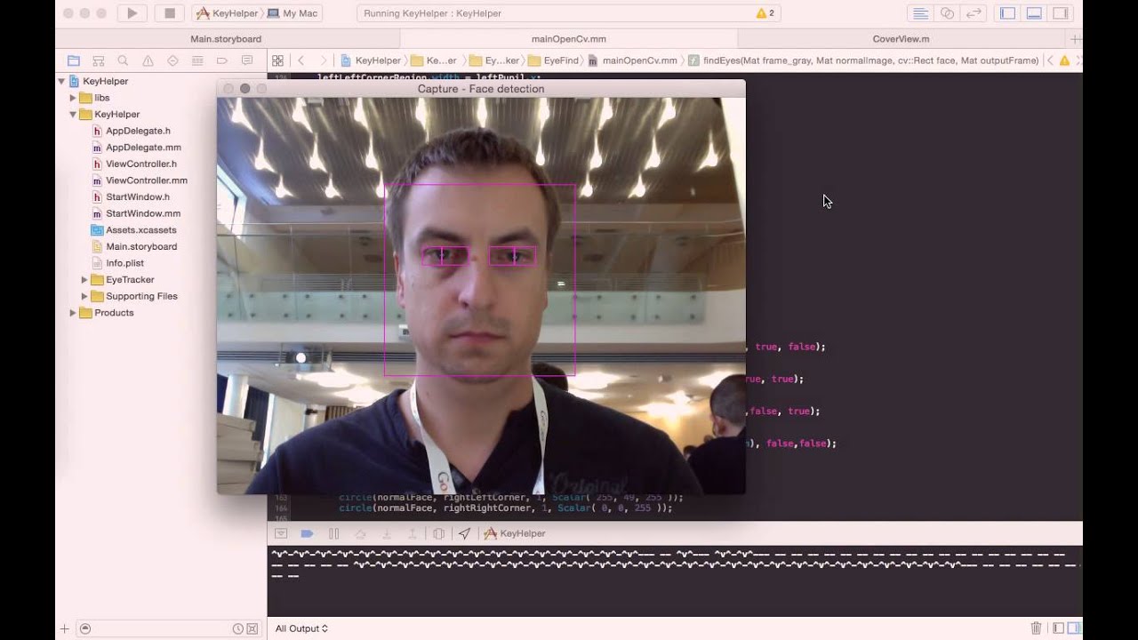 LookLock. OpenCV keyboard locker prototype - YouTube