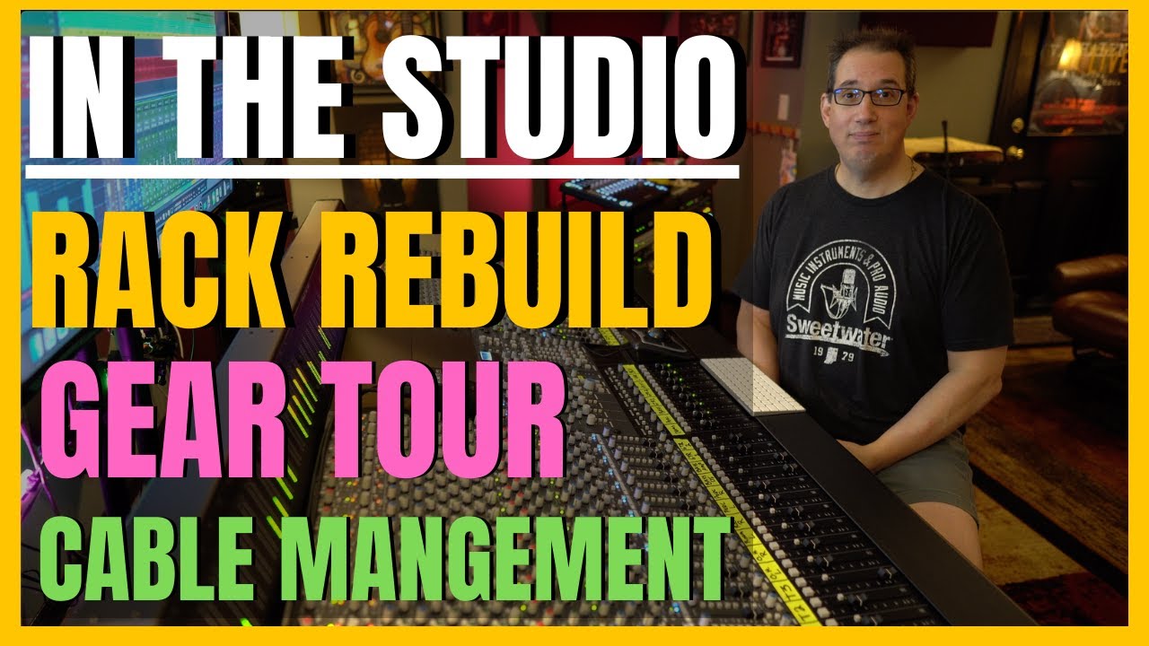 Pro Audio Equipment Rack