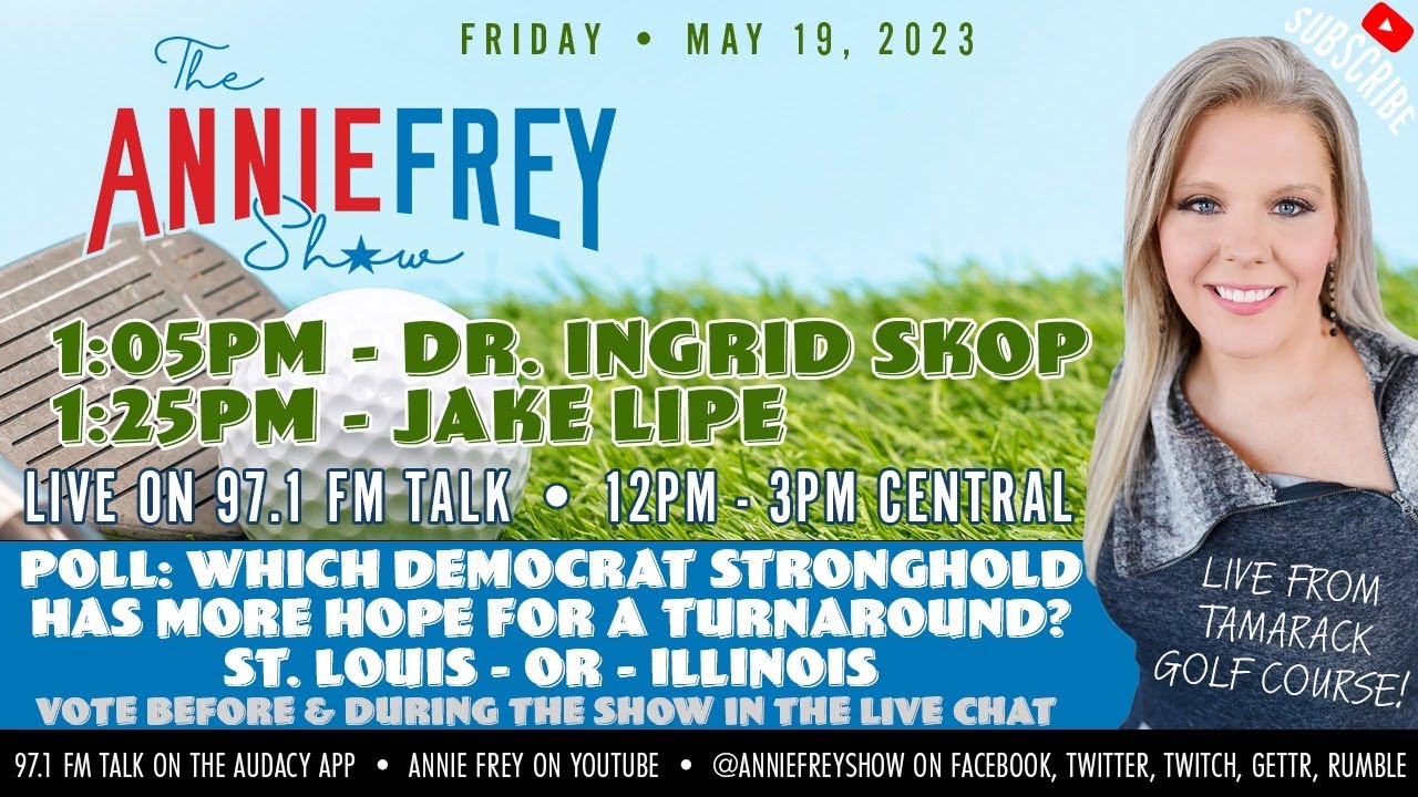 FRIDAY! ⛳️ LIVE at Tamarack Golf Course • Annie Frey Show 5/19/23 - YouTube