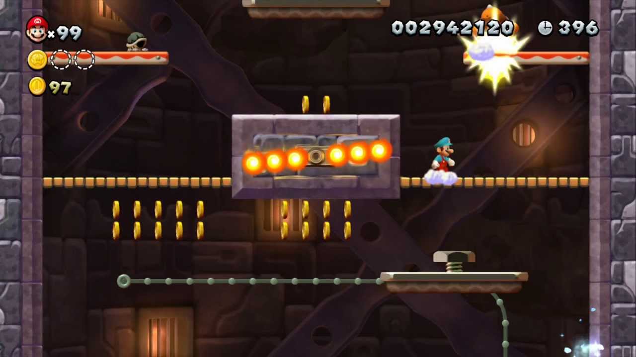 New Super Mario Bros. U 100% Walkthrough Part 15 - Rock-Candy Mines (6 ...
