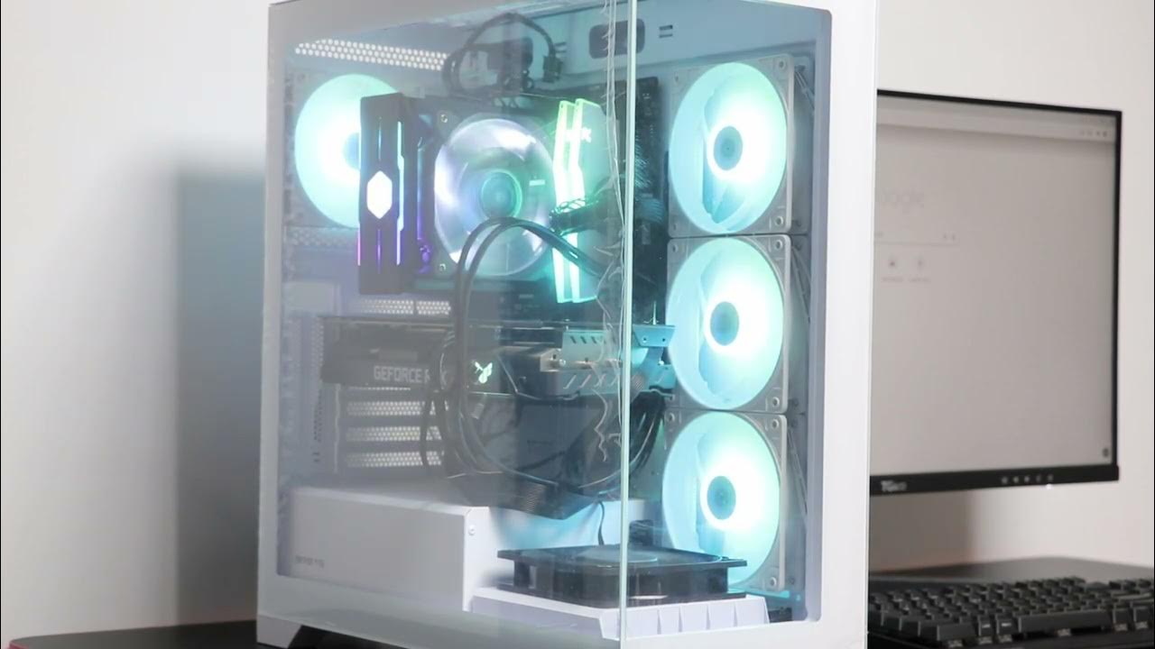 쿨링팬 RGB LED 컬러 변화 - 3RSYS S406 Quiet GI [다나와 리포터] - YouTube