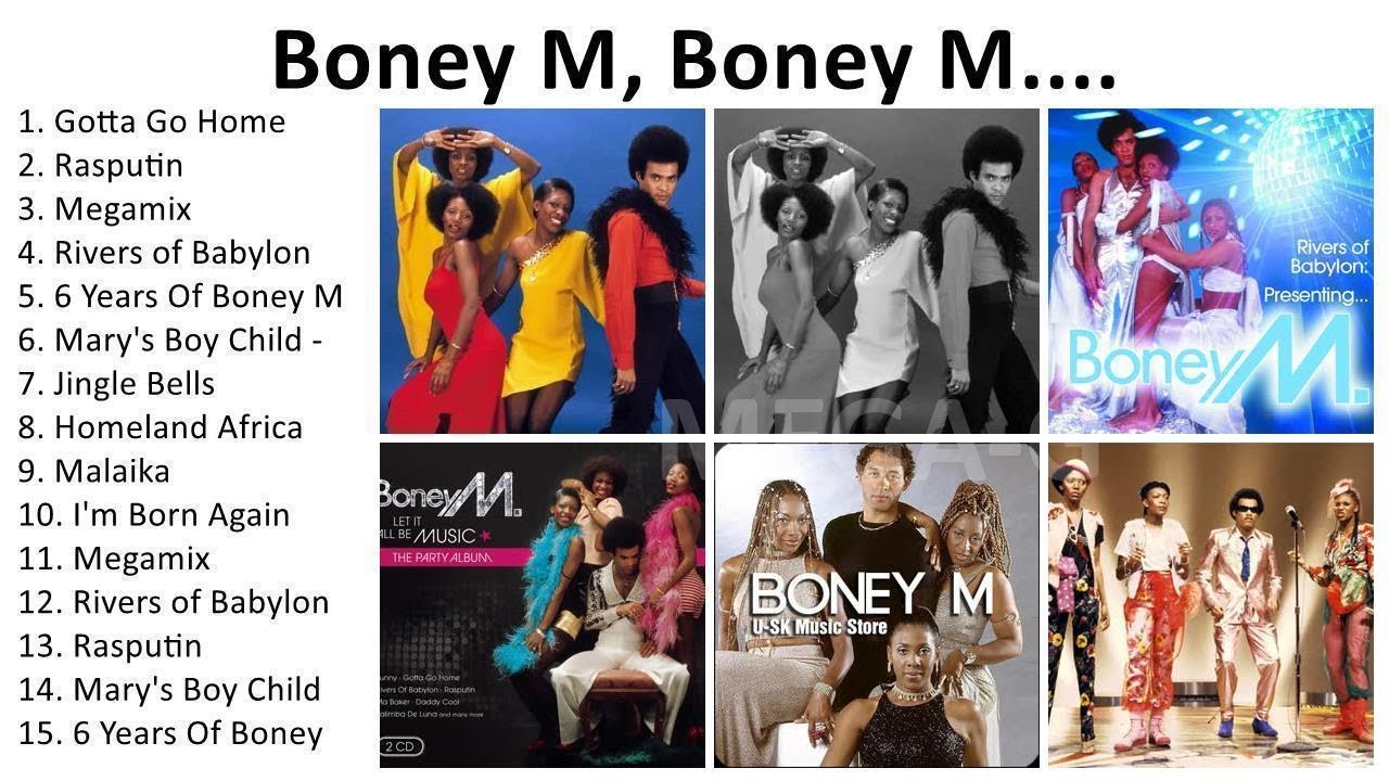 B.O.N.E.Y. .M. Greatest Hits Full Album - The Best of B.O.N.E.Y. .M ...