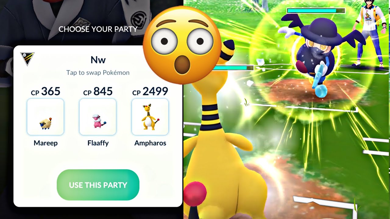 🤔 Mareep Evolution line vs Mr Rime in Ultra League Pokémon Go - YouTube