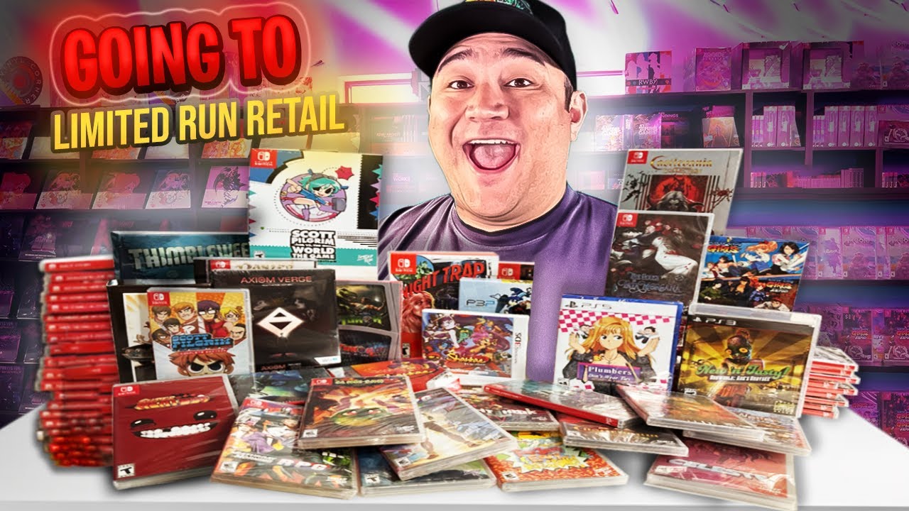 Hunting for Rare Games at Limited Run Retail: Epic Haul & Special ...