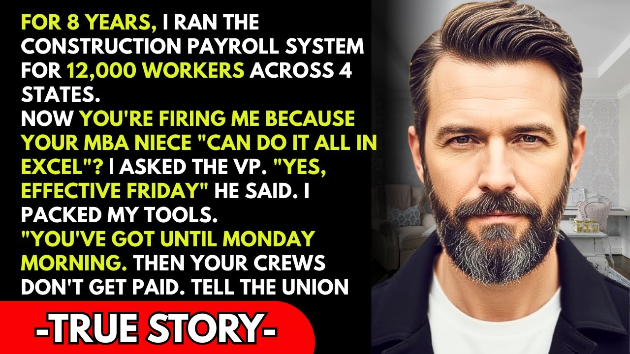 I Was Fired for an MBA's Excel Sheet – Construction Payroll Revenge ...