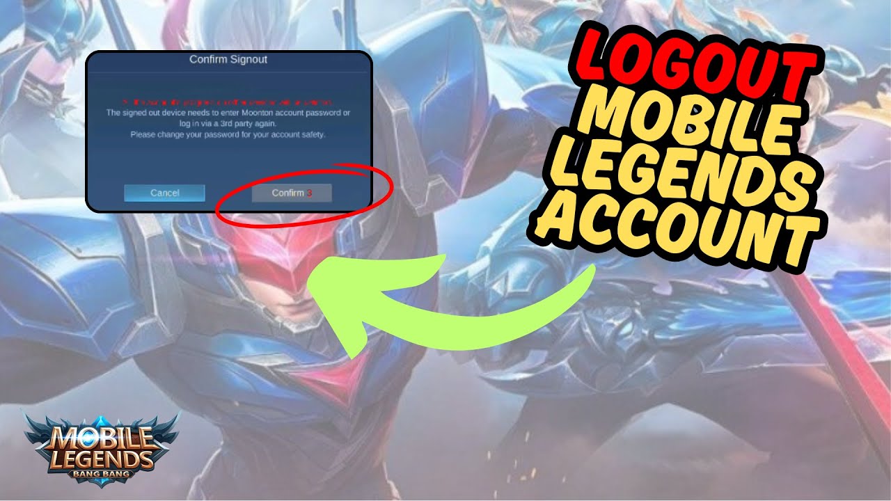 How to Log Out of Mobile Legends (Step By Step Guide) - YouTube