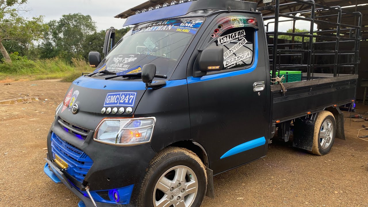 GRAND MAX MODIFIKASI PICKUP // PICKUP KALIMANTAN GMC 247 - YouTube