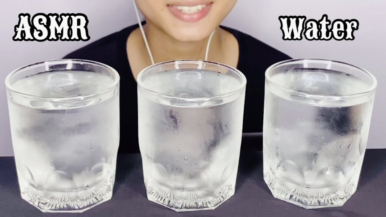 ASMR Drinking Fresh Water, Drinking Sound - YouTube