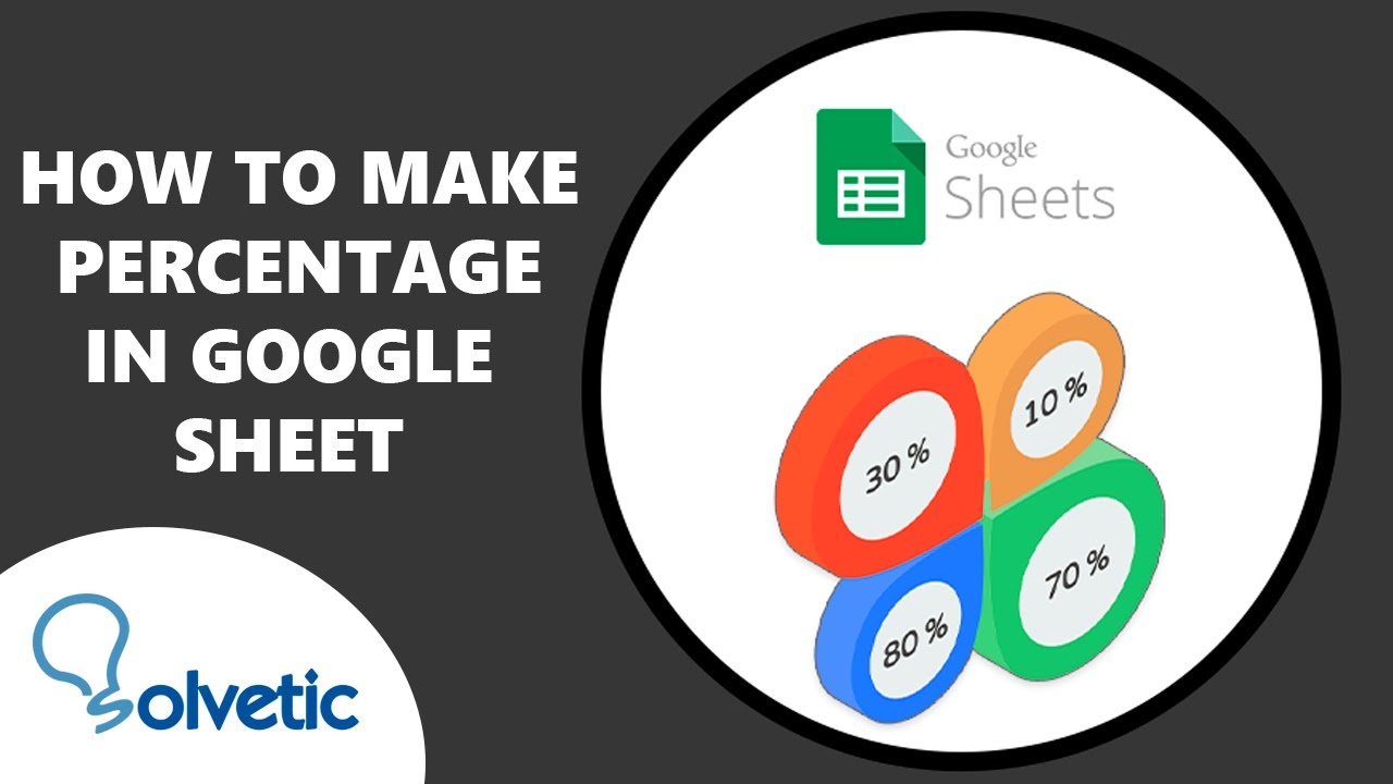How To Make Percentage In Google Sheet YouTube How To Make Percentage In Google Sheet YouTube