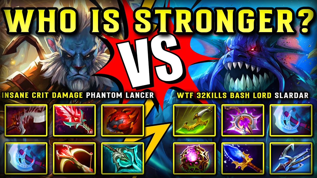 WHO IS STRONGER? | INSANE CRIT DAMAGE PHANTOM LANCER VS. 32KILLS BASH ...