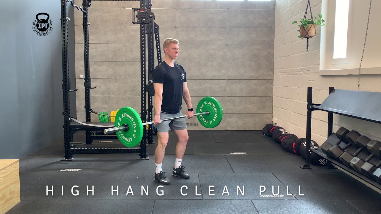 High Hang Clean Pull - YouTube