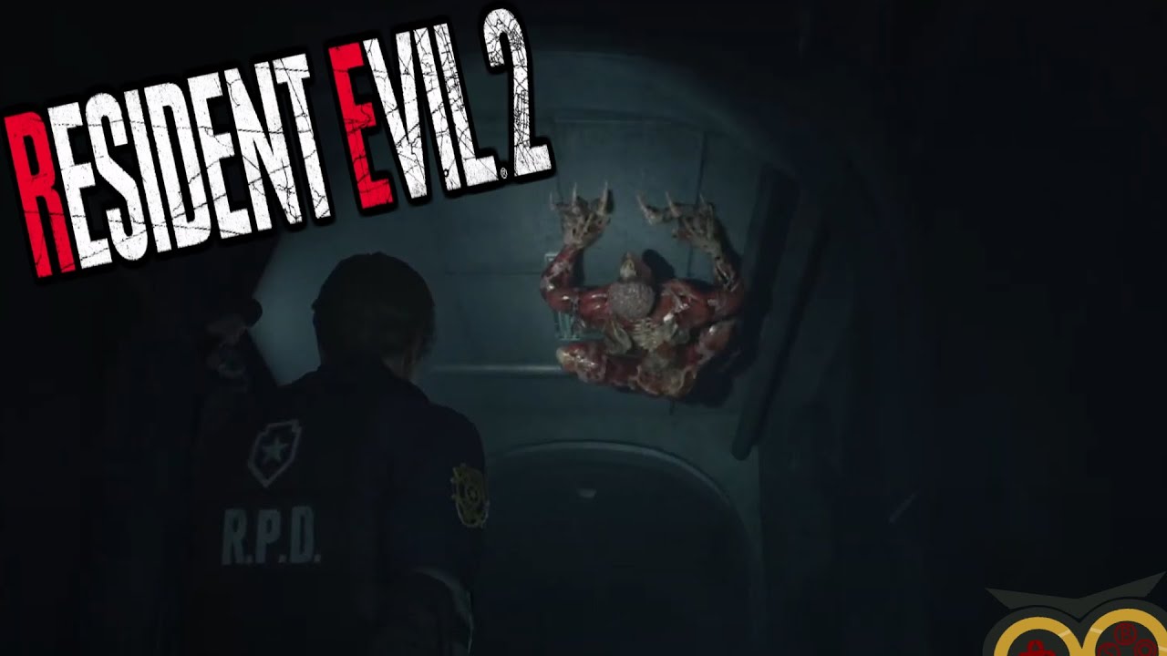 THERE'S SOMETHING ON THE CEILING IN RESIDENT EVIL 2 REMAKE - YouTube