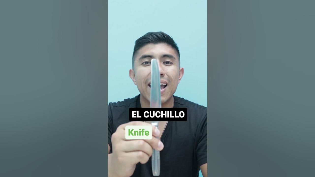 VOCABULARY OF CUTLERY IN SPANISH #papispanish #learnspanish - YouTube