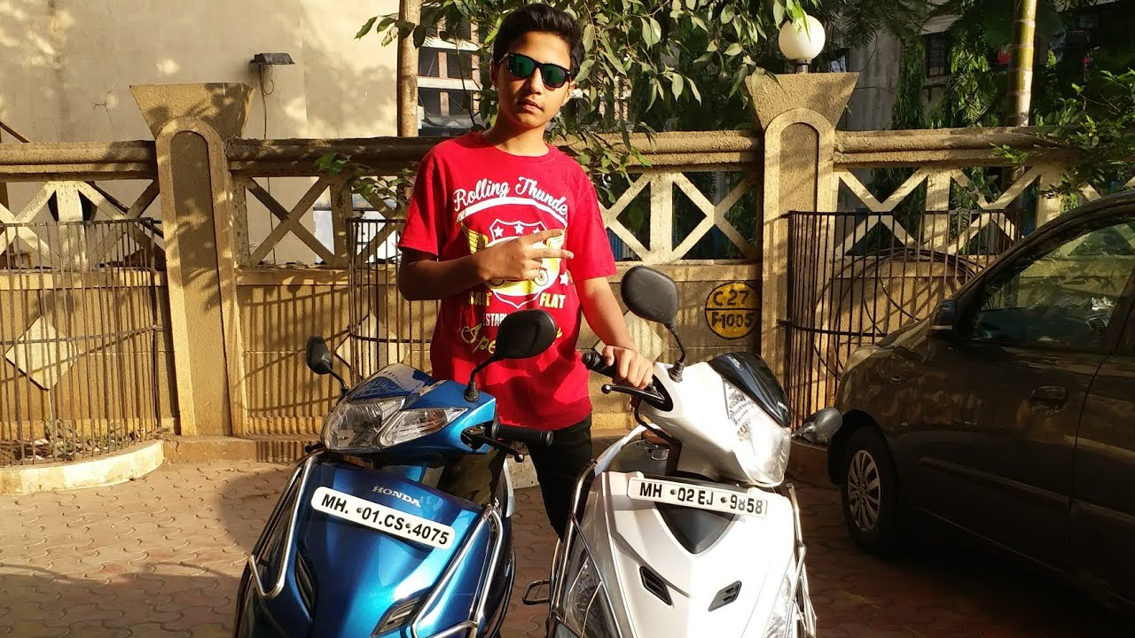 15 YEARS BOY RIDING HONDA ACTIVA 3G AND HERO MAESTRO EDGE || ASK VLOGS ...