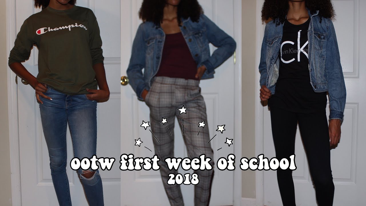first week of school ootw (8th grade) - YouTube