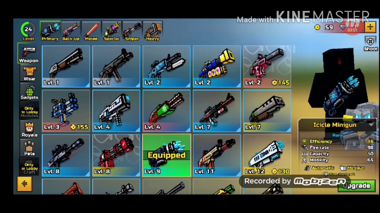 Pixel Gun 3d Walkthrough Gameplay Zombie - YouTube