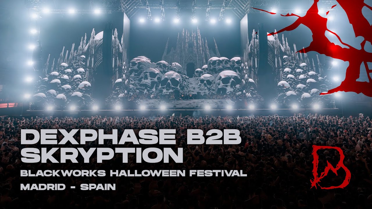 DEXPHASE B2B SKRYPTION @ Blackworks Festival - The Purgatory | Halloween 2024 - YouTube