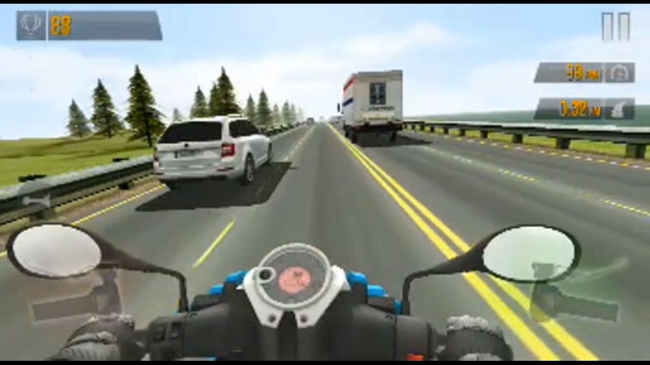 Traffic Rider Walkthrough | Mission - Overtake 8 Cars in 40 Seconds ...