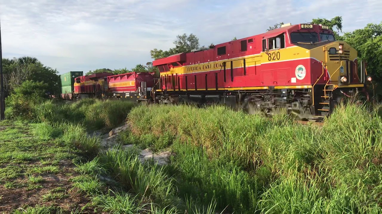 FEC TRAIN 210#711@7:43am - YouTube