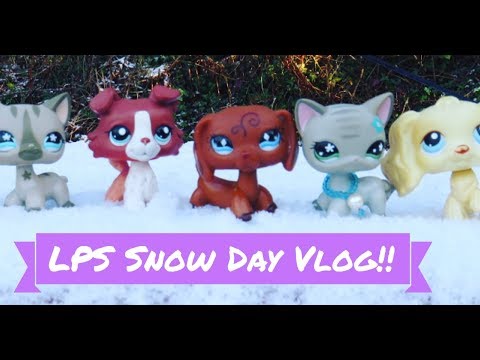 LPS Snow Day Vlog!! - YouTube