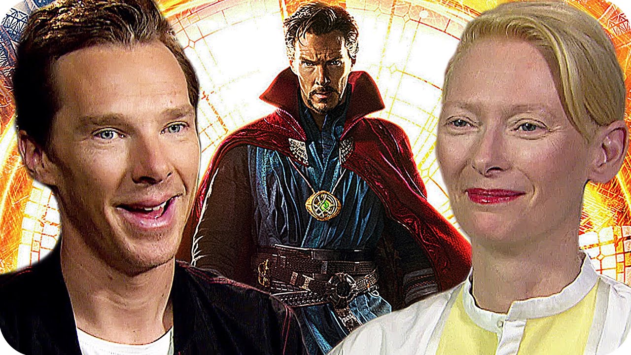 DOCTOR STRANGE Benedict Cumberbatch, Tilda Swinton & Scott Derrickson ...
