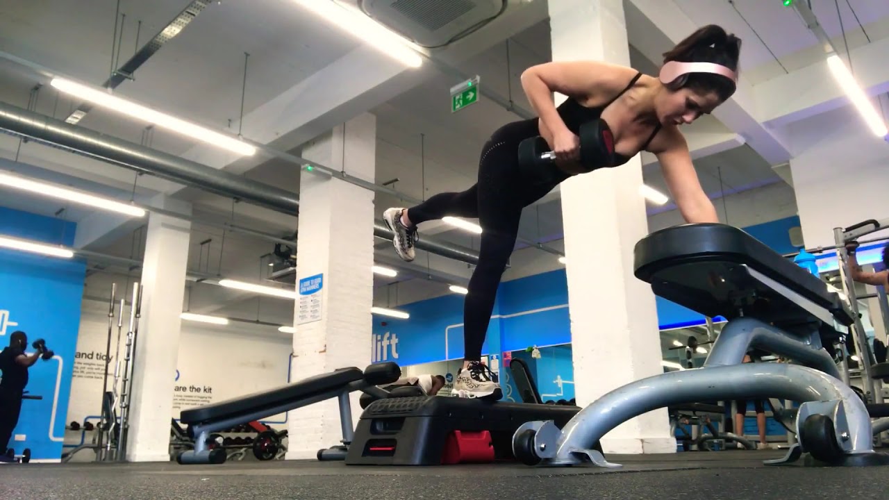 One Arm One Leg Row (modification) - YouTube