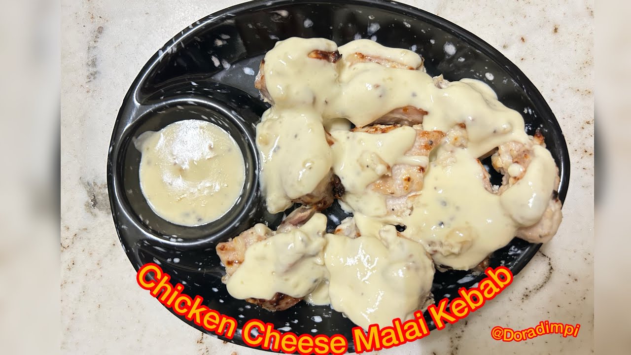 | Chicken Cheese Malai Kebab | Cheesy Chicken Kebabs | Homemade Recipe ...
