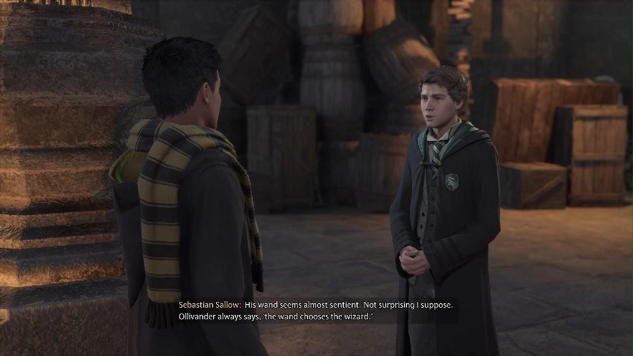 Hogwarts Legacy Blasting Curse and Ancient Magic trial - YouTube