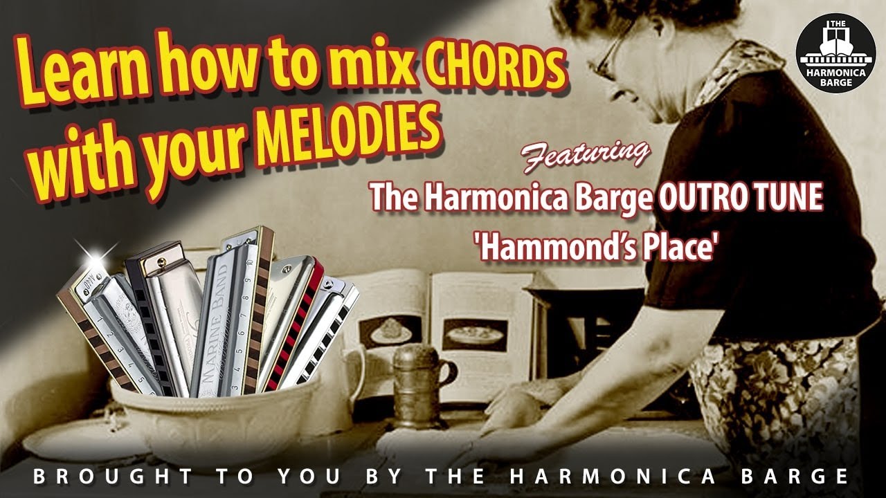Tongue Block Harmonica Chords and Melody Step-by-Step!- C Harp required ...