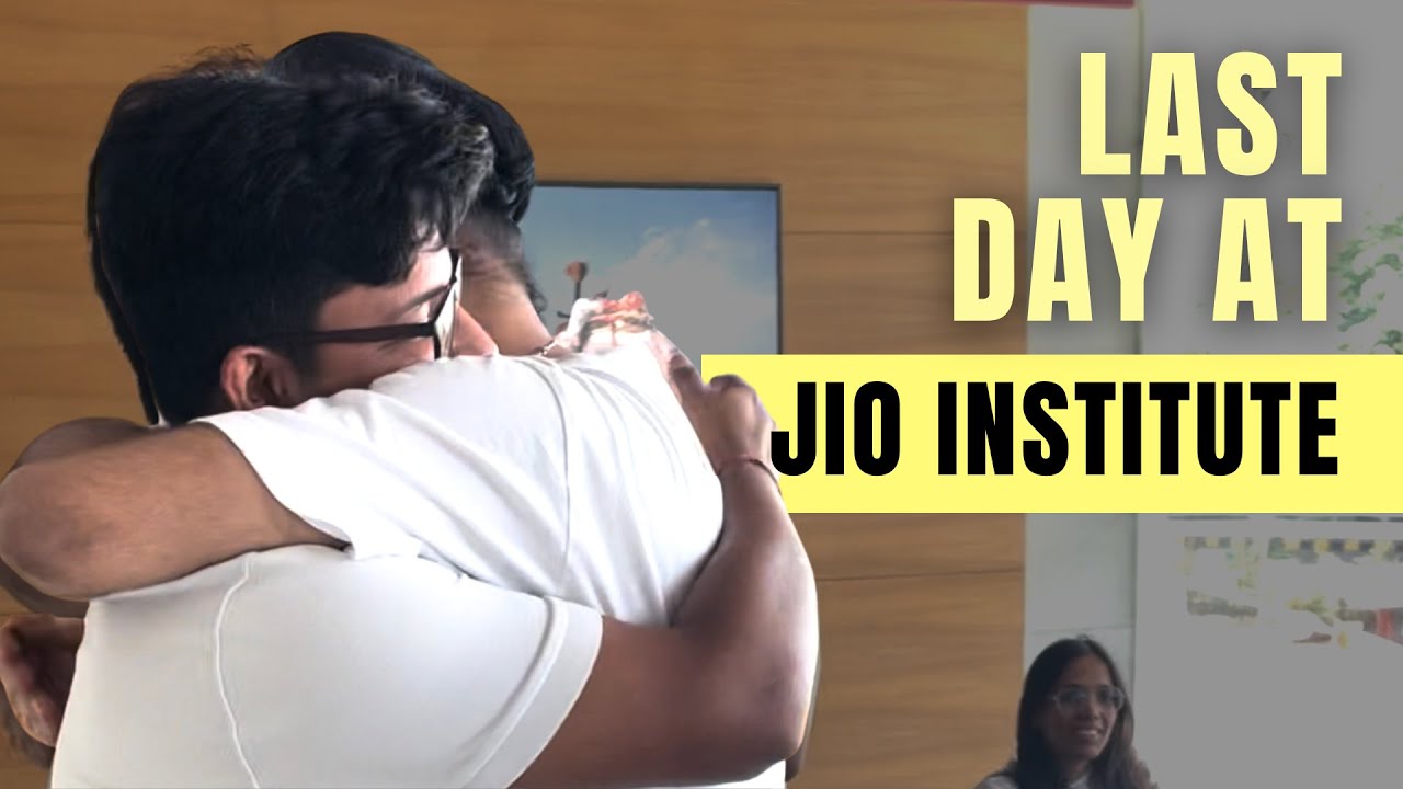 Goodbye @Jio_Institute 🥲 | Final Presentation | Leaving Hostel ...