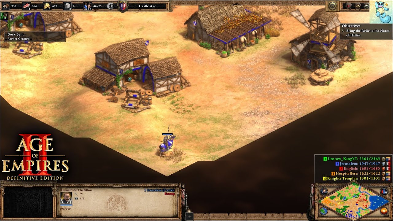 How To Convert Reynald De Chatillon In Age Of Empires 2! - YouTube
