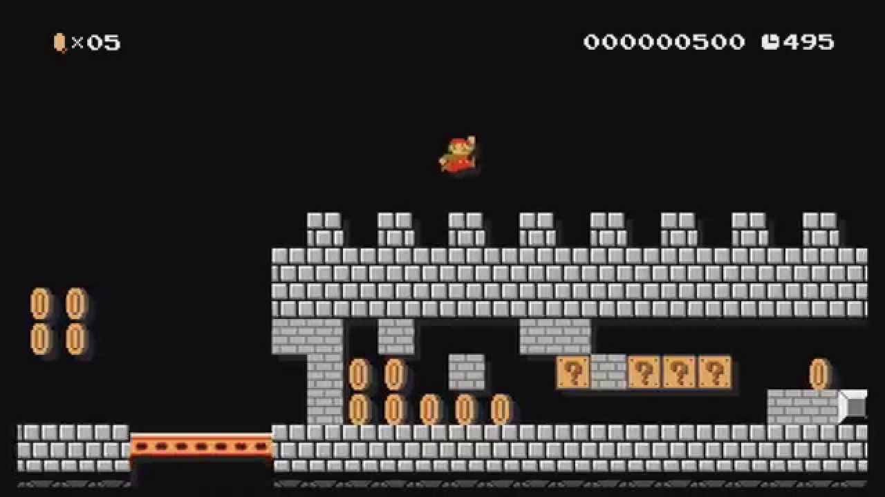 Super Mario Maker - Construction - YouTube