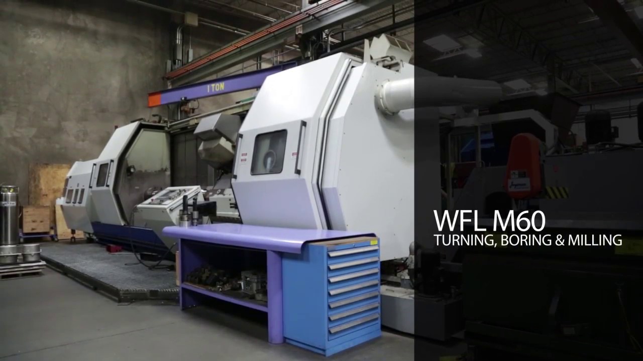 2003 WFL No. M60/4500 5-Axis Heavy Duty CNC Turning & Milling Center ...