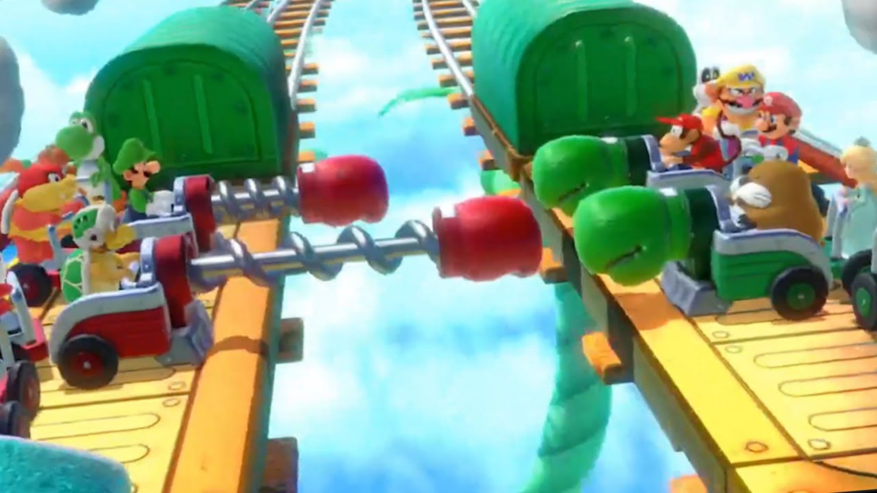 "Super Mario Party Minigames" Train in Pain (Master CPU) - YouTube
