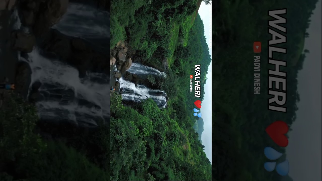 walheri waterfall Taloda to वाल्हेरी ️ 💦 ☘️ सतपुरा आदिवासी #adivasisong ...