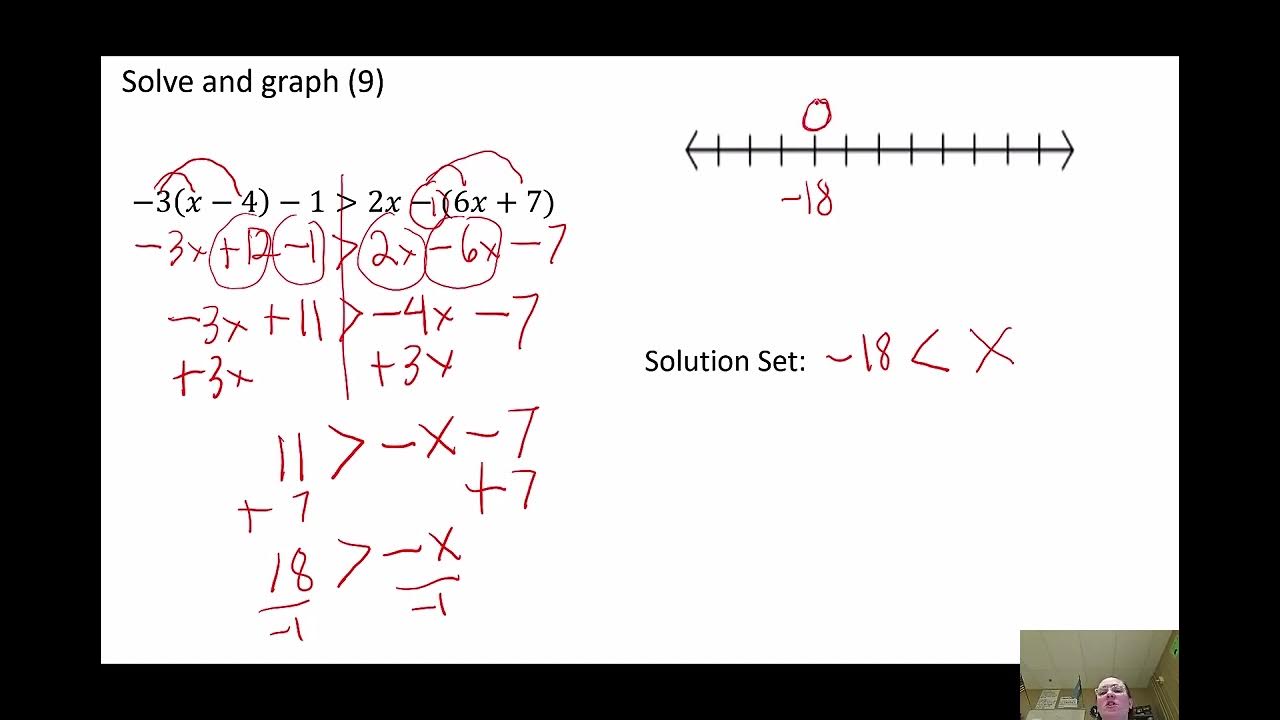 Solving Multistep Inequalities part 2 - YouTube