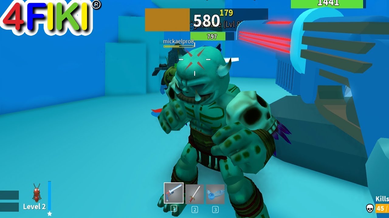 Una invasion de monstruos - Aenh roblox Monster Battle - YouTube