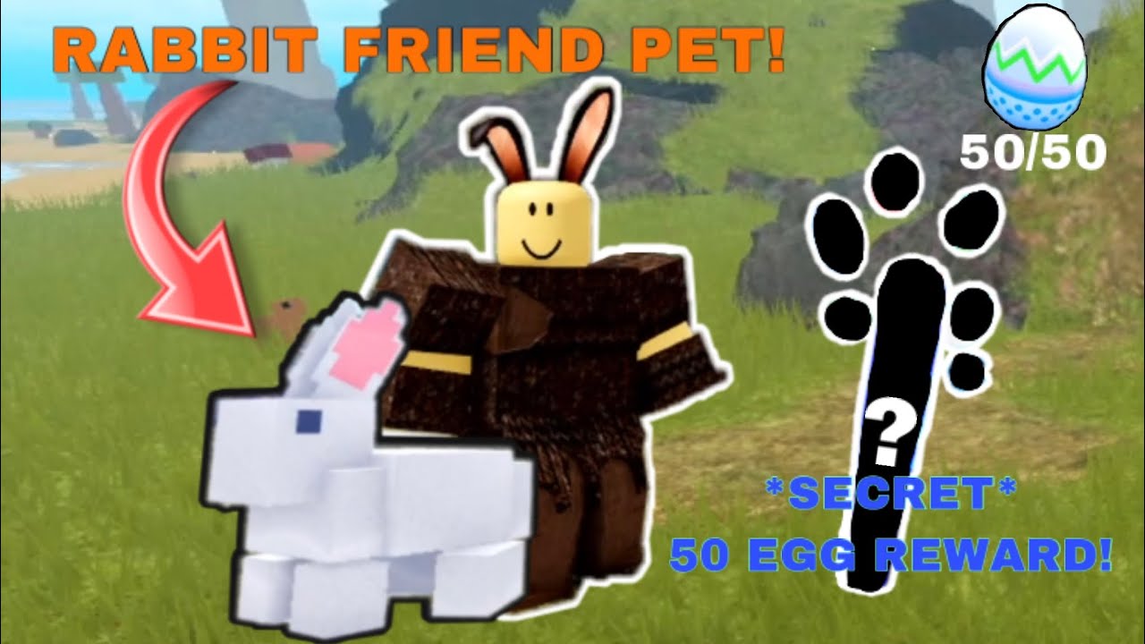 ALL *NEW* 50 EGG LOCATIONS!!! *SECRET WEAPON & RABBIT PET!* (Booga 2019 ...