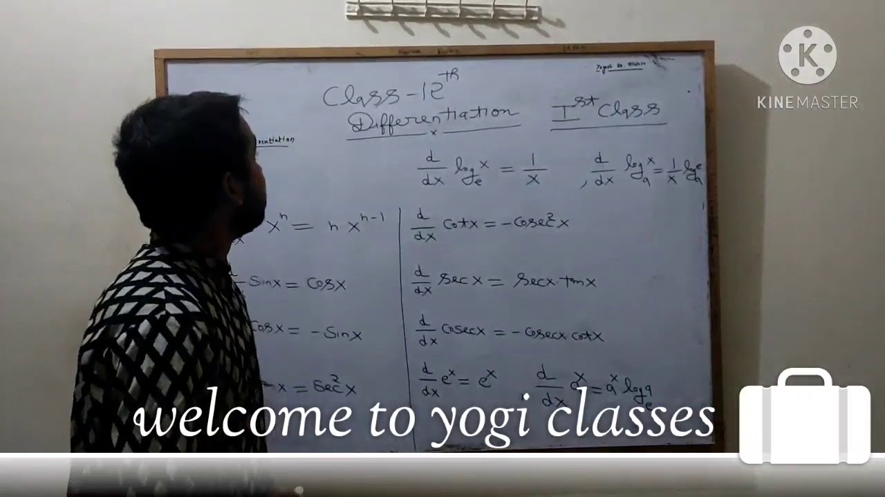 Class 12 differentiation introduction - YouTube