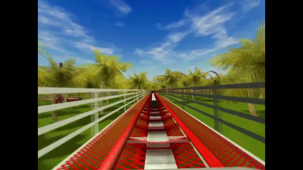 RCT3 CTR Coaster - The Typhoon - YouTube