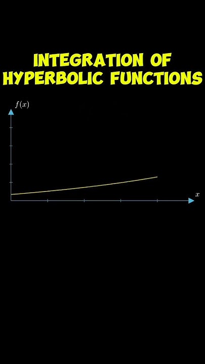 Integration Of Hyperbolic Functions💫💓💫 #integration #graphs - YouTube